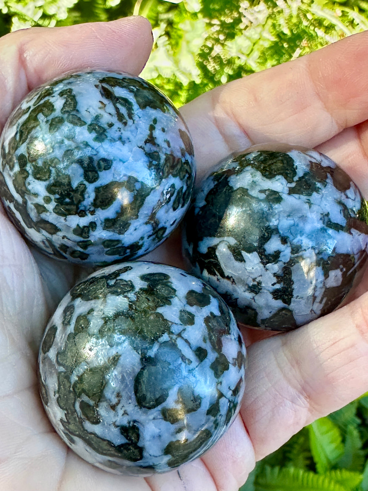 Indigo Gabbro Sphere — Crystal Sanctuary Australia