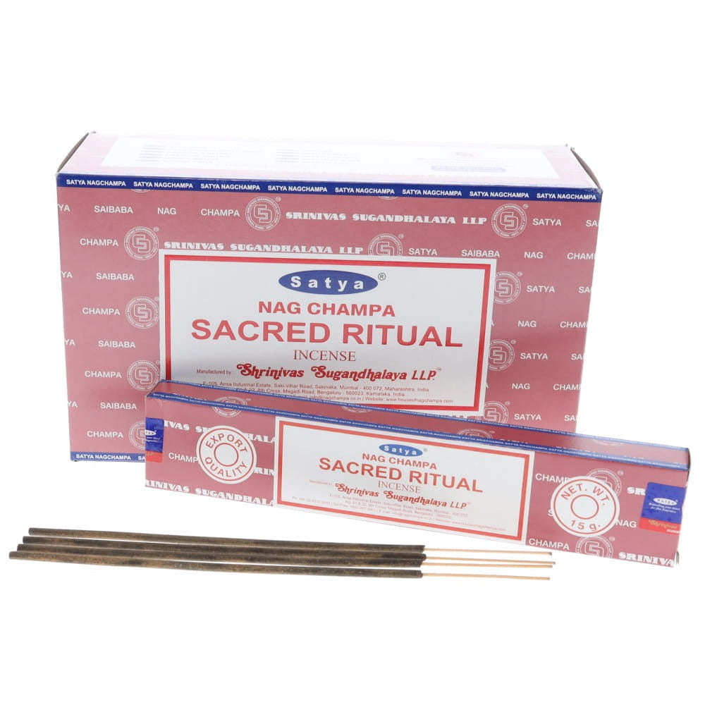 Sacred Ritual Incense - Satya - 15gm box — Crystal Sanctuary Australia