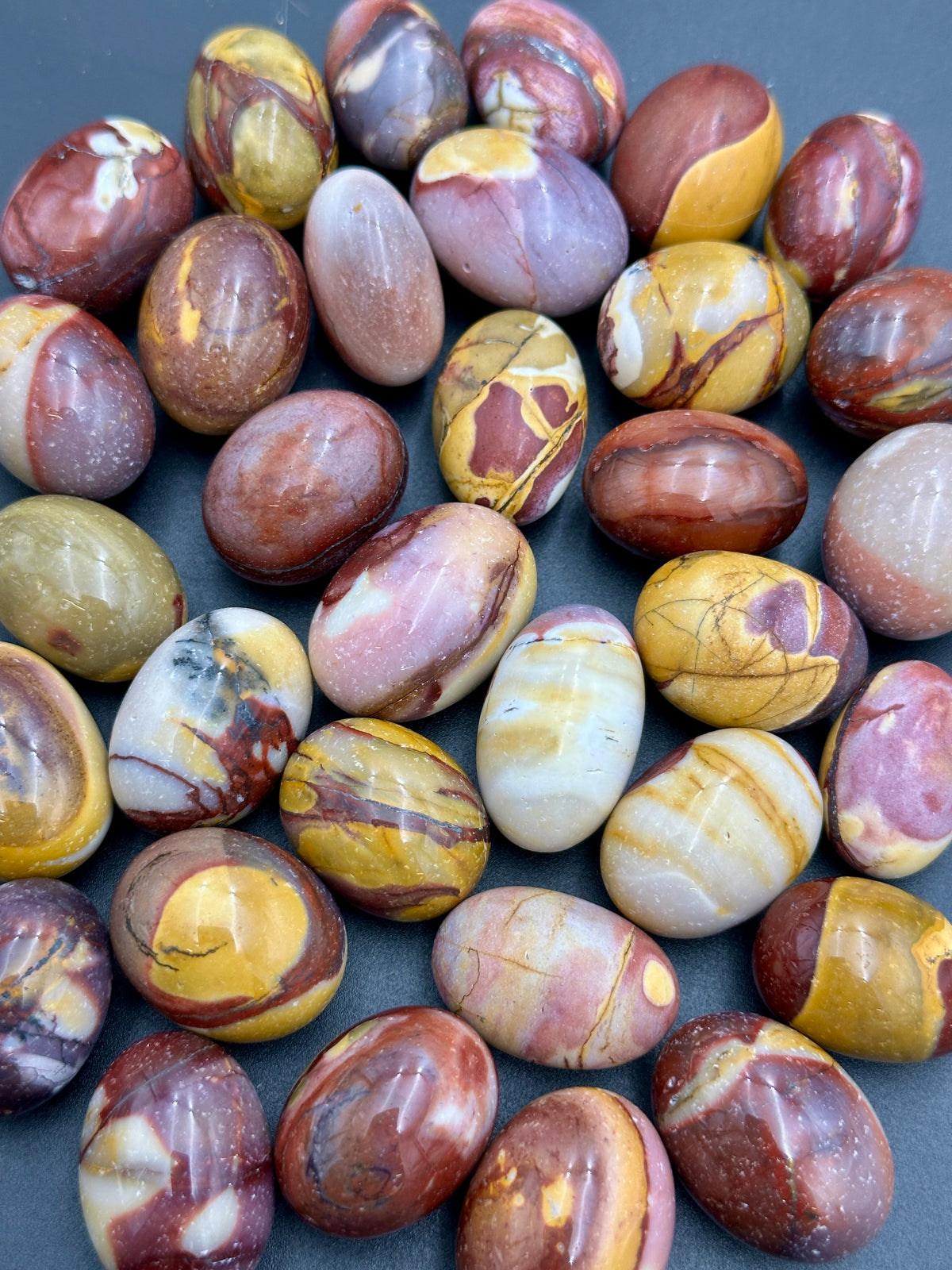 Mookaite Tumbled Stone — Crystal Sanctuary Australia